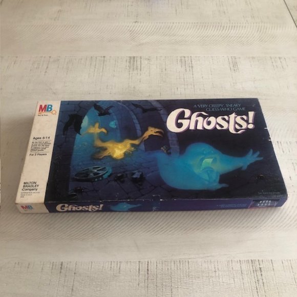 Milton Bradley | Games | Rare Vintage 985 Milton Bradley Ghosts A Very ...